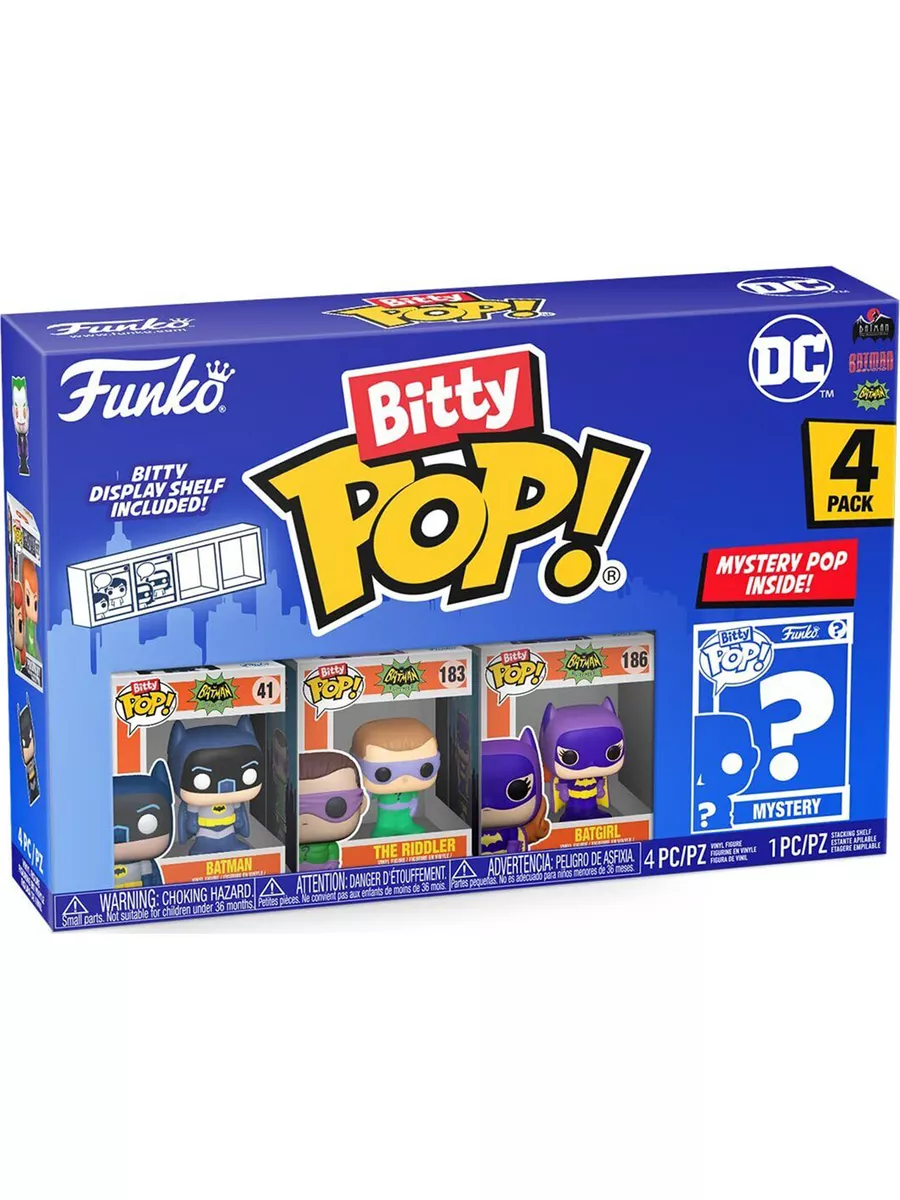 Bitty POP DC Comics Batman Adam West 4 Funko 174018694 Wildberries