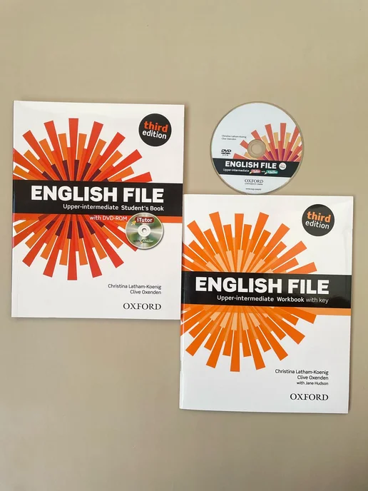 English File Upper Intermediate Student's Book+Workbook+CD Oxford ...